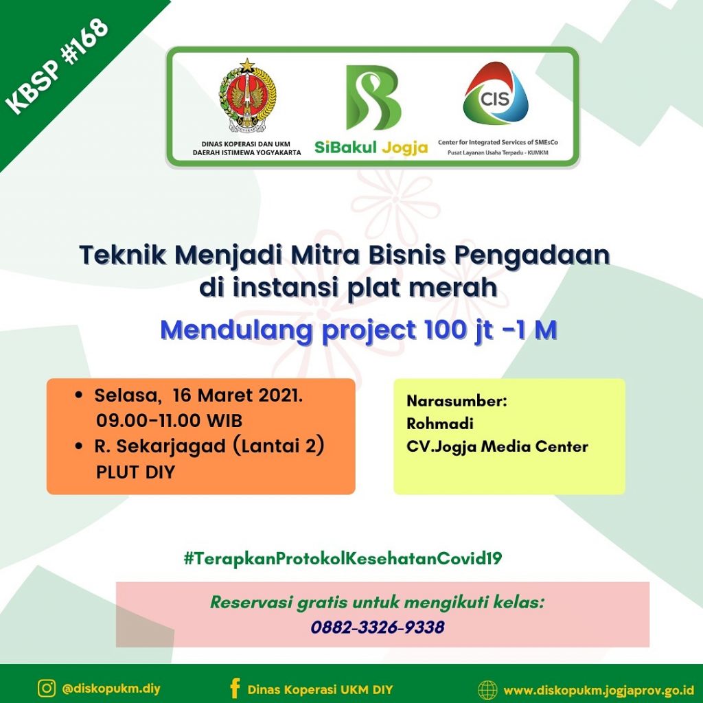 Teknik menjadi Mitra Bisnis Pengadaan di Instansi Plat Merah untuk ...